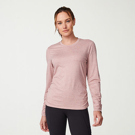 Click here for Free Country Womens Crew Neck Long Sleeve Stretch... prices