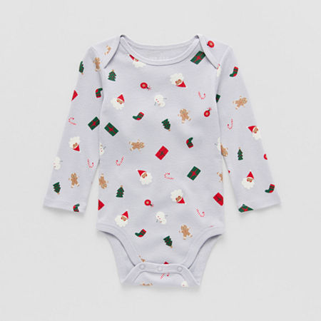 Click here for Okie Dokie Baby Boys Round Neck Long Sleeve Rib Bo... prices