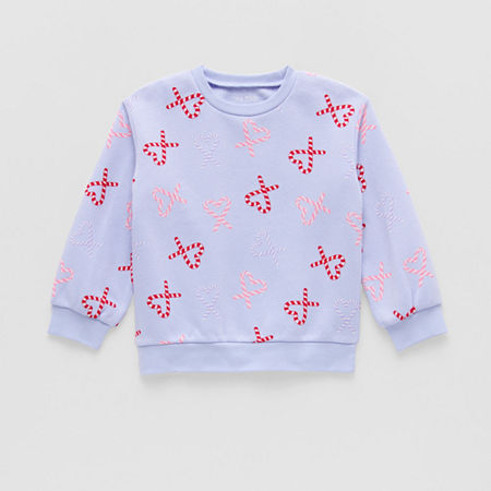 Click here for Okie Dokie Toddler & Little Girls Crew Neck Fleece... prices