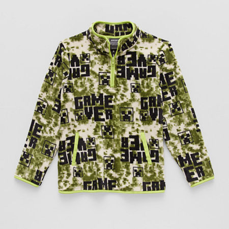 Click here for Sherpa Little & Big Kid Boys Mock Neck Long Sleeve... prices