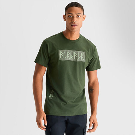 Click here for Airwalk Mens Crew Neck Short Sleeve Regular Fit Gr... prices