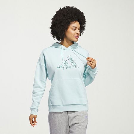 Click here for adidas Womens Long Sleeve Fleece Active Hoodie  Me... prices