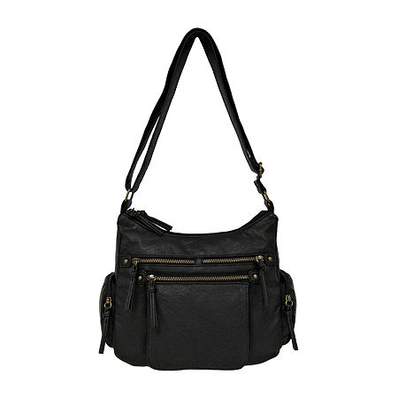 Click here for Bueno of California Elephant Large Washed Hobo Cro... prices