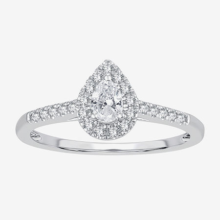 Click here for Womens 1/3 CT. T.W. Natural White Diamond 10K Whit... prices