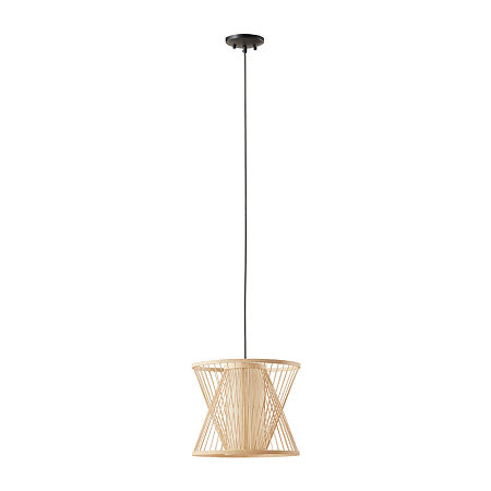 Click here for INK+IVY Aria Geometric Pendant Light  One Size  Wh... prices