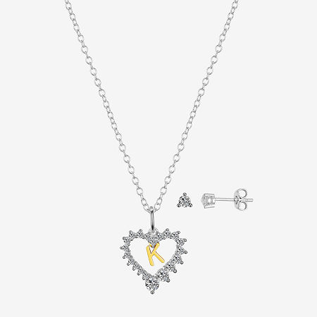 Click here for Sparkle Allure Pendant Necklace & Stud Earring Wom... prices