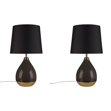 Click here for 510 Design 21.5 Liora 2-Tone 2-pc. Lamp Set  One S... prices