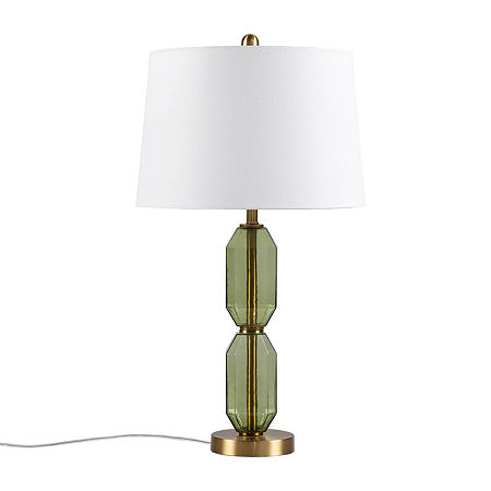 Click here for 510 Design 26.5 Zirconia Faceted Glass Table Lamp... prices