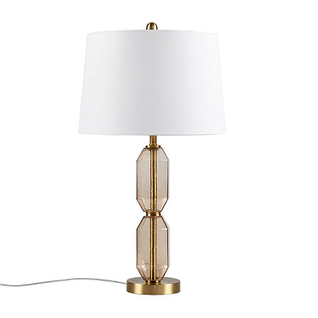 Click here for 510 Design 26.5 Zirconia Faceted Glass Table Lamp... prices