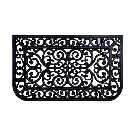 Click here for Achim Tuscany Wrought Iron Rubber 18X30 Doormat  O... prices