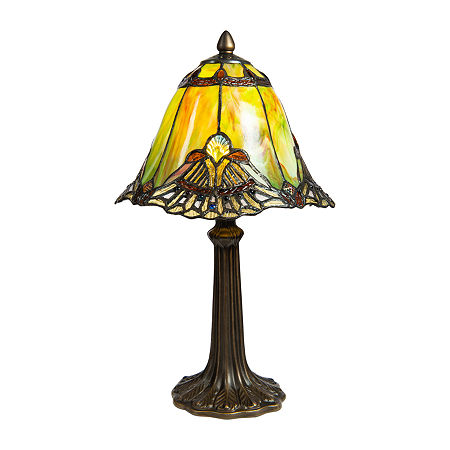 Dale Tiffany Green Haiawa Accent Lamp - Multi