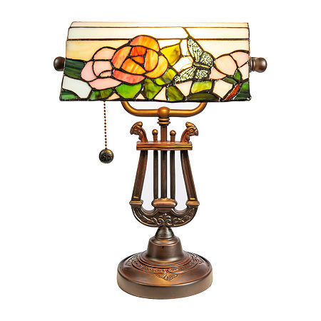 Dale Tiffany Broadview Bank Accent Lamp - Multi