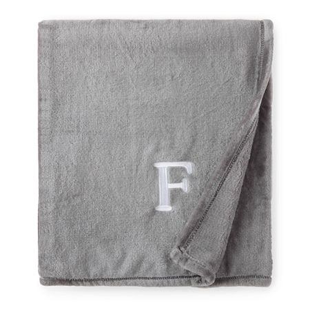 Click here for North Pole Trading Co. Monogram Throw  One Size  G... prices