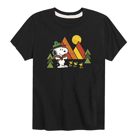 Click here for Peanuts Big Boys Beagle Scout Graphic T-Shirt - Bl... prices