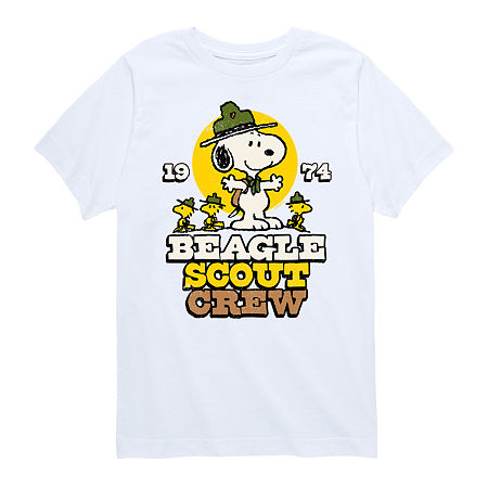 Click here for Peanuts Big Boys Beagle Scout Crew Graphic T-Shirt... prices