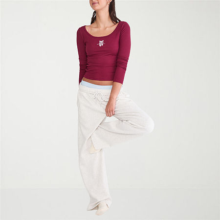 Click here for AEROPOSTALE Womens Juniors Scoop Neck Long Sleeve... prices