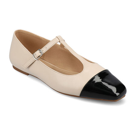 Click here for Journee Collection Theah Womens Cap Closed Toe Mar... prices