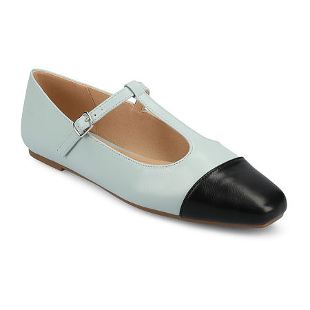 Click here for Journee Collection Theah Womens Cap Closed Toe Mar... prices