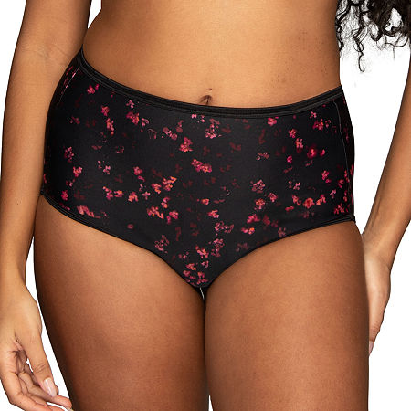 Vanity Fair Body Shine Illumination Briefs - 13109  10  Black