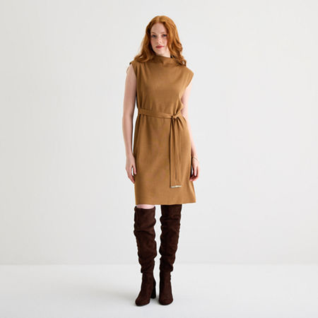 Click here for Isabel & Nina Womens Sleeveless Sweater Dress  X-s... prices