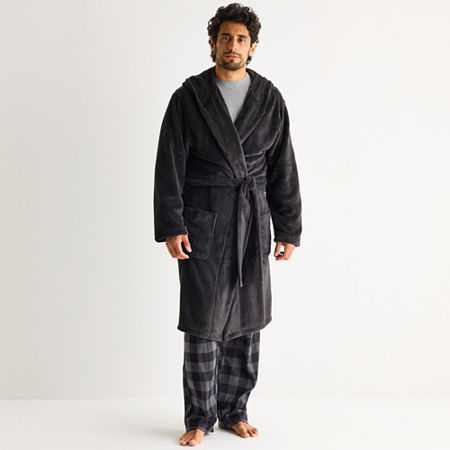 Click here for St. Johns Bay Mens Long Sleeve Long Length Robe  M... prices