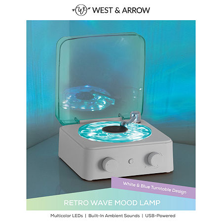 Click here for West & Arrow 6 Wavy Projector Light  One Size  Whi... prices
