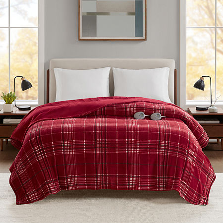 Click here for Beautyrest Heated Electric Plush Blanket  One Size... prices