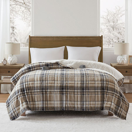 Click here for Beautyrest Velour Sherpa Heated Electric Blanket... prices