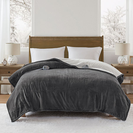 Click here for Beautyrest Velour Sherpa Heated Electric Blanket... prices