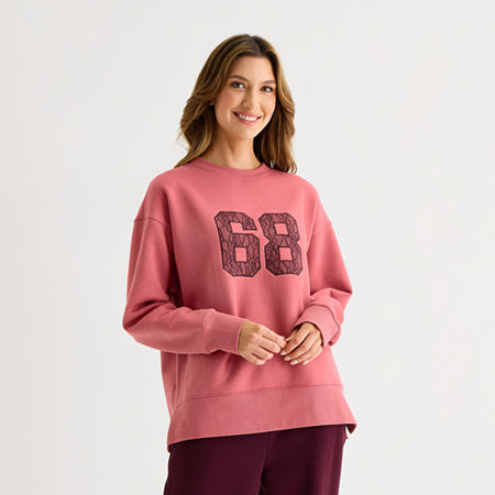 Click here for Xersion Womens Oversized Super Soft Fleece Graphic... prices