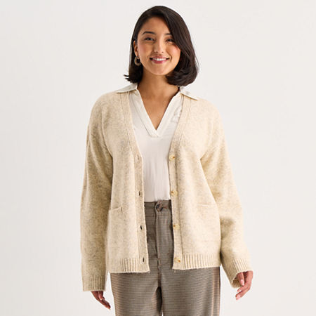 Click here for a.n.a Womens V Neck Long Sleeve Button Cardigan  P... prices