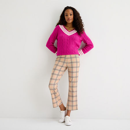 Click here for St. Johns Bay Womens Ankle High Rise Cropped Pant... prices