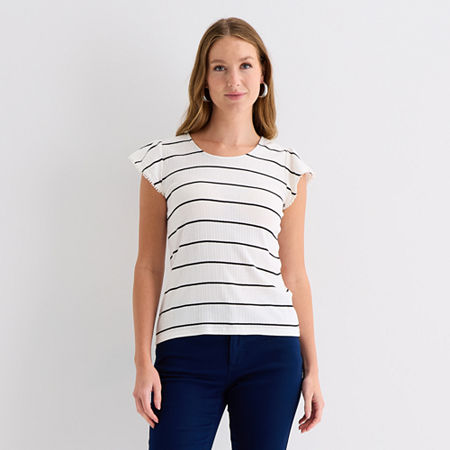 Click here for Liz Claiborne Womens Crew Neck Short Sleeve T-Shir... prices