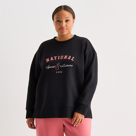 Click here for Xersion Womens Oversized Super Soft Fleece Graphic... prices