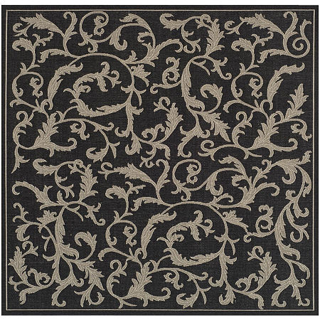 Click here for Courtyard Scrolls Indoor/Outdoor Square Rugs  One... prices