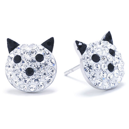 Click here for Silver Treasures Cat Crystal Sterling Silver 12mm... prices