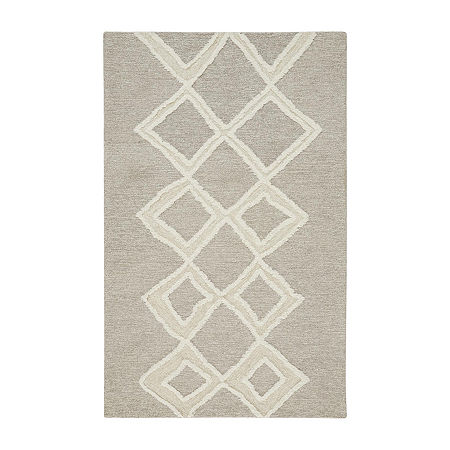 Click here for Feizy Anica R8009 4 x 6 Area Rug - Taupe prices