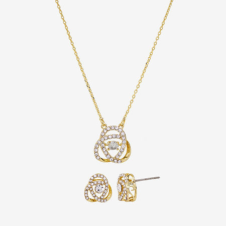 Click here for Sparkle Allure Womens Cubic Zirconia 14K Gold Over... prices