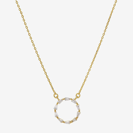 Click here for Sparkle Allure Womens Cubic Zirconia 14K Gold Over... prices