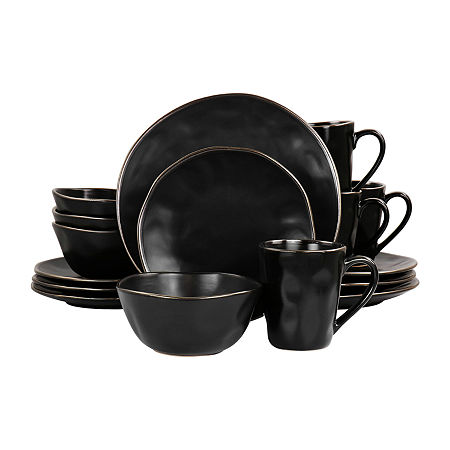 Click here for Elama Modern 16-pc. Stoneware Dinnerware Set  One... prices