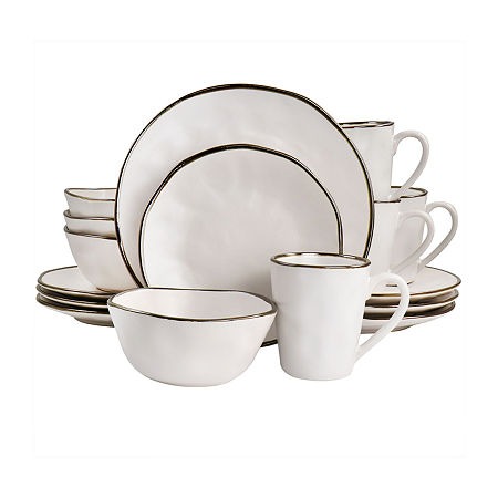 Click here for Elama 16-pc. Stoneware Dinnerware Set  One Size  W... prices
