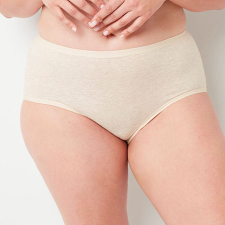 Click here for Ambrielle Cotton Brief Panty  Small  Brown prices