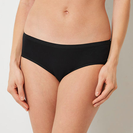 Click here for Ambrielle Cotton Hipster Panty 303246  X-small  Bl... prices