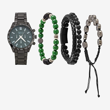 Click here for American Exchange Mens Black Bracelet Watch 9796b-... prices