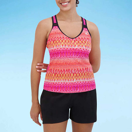 Click here for ZeroXposur Womens Built in Bra Tankini Swimsuit To... prices
