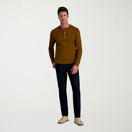 Click here for Haggar Life Khaki Flex Mens Comfort Waistband Stra... prices