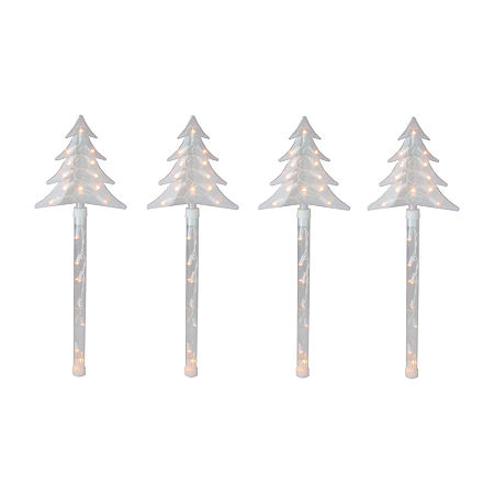 Click here for Northlight Lighted Tree Pathway Marker Christmas Y... prices