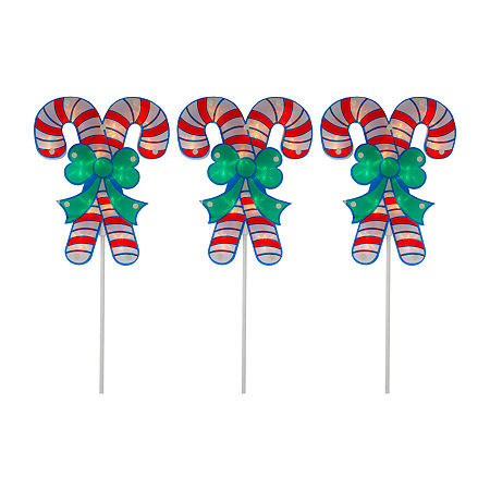 Click here for Northlight Lighted Candy Cane Pathway Markers Chri... prices