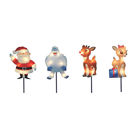 Click here for Northlight Rudolph And Friends Pathway Markers Chr... prices