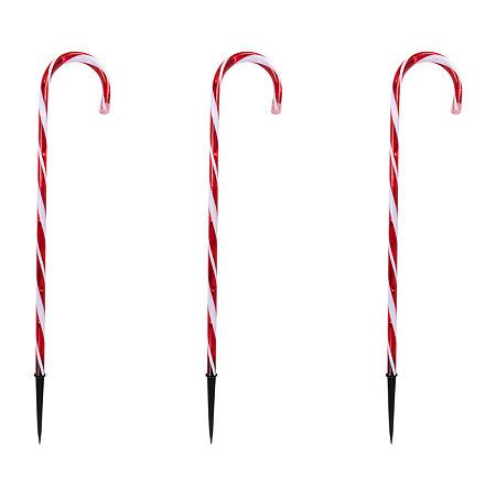 Click here for Northlight 26in Candy Cane Pathway Markers Christm... prices